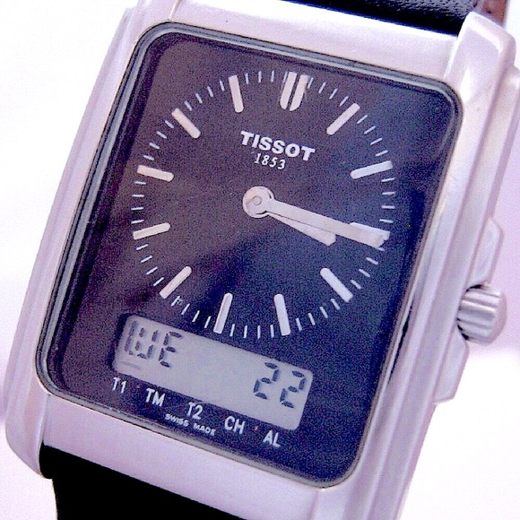 Tissot | Accessories | Tissot D3230k Two Timer Analog Digital Tank ...